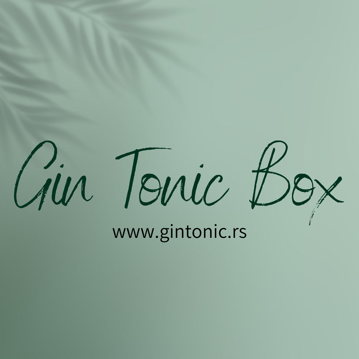 Gin Tonic Box – GinTonic.rs